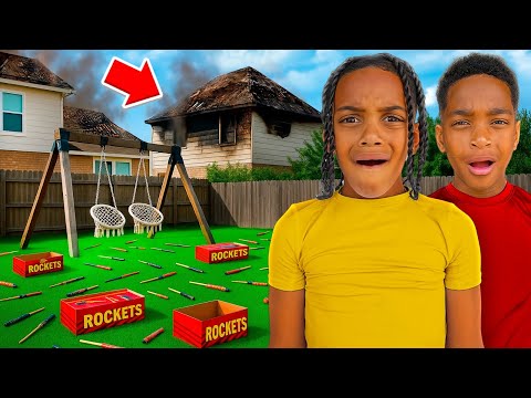 WE HAD A FIREWORK DISASTER…