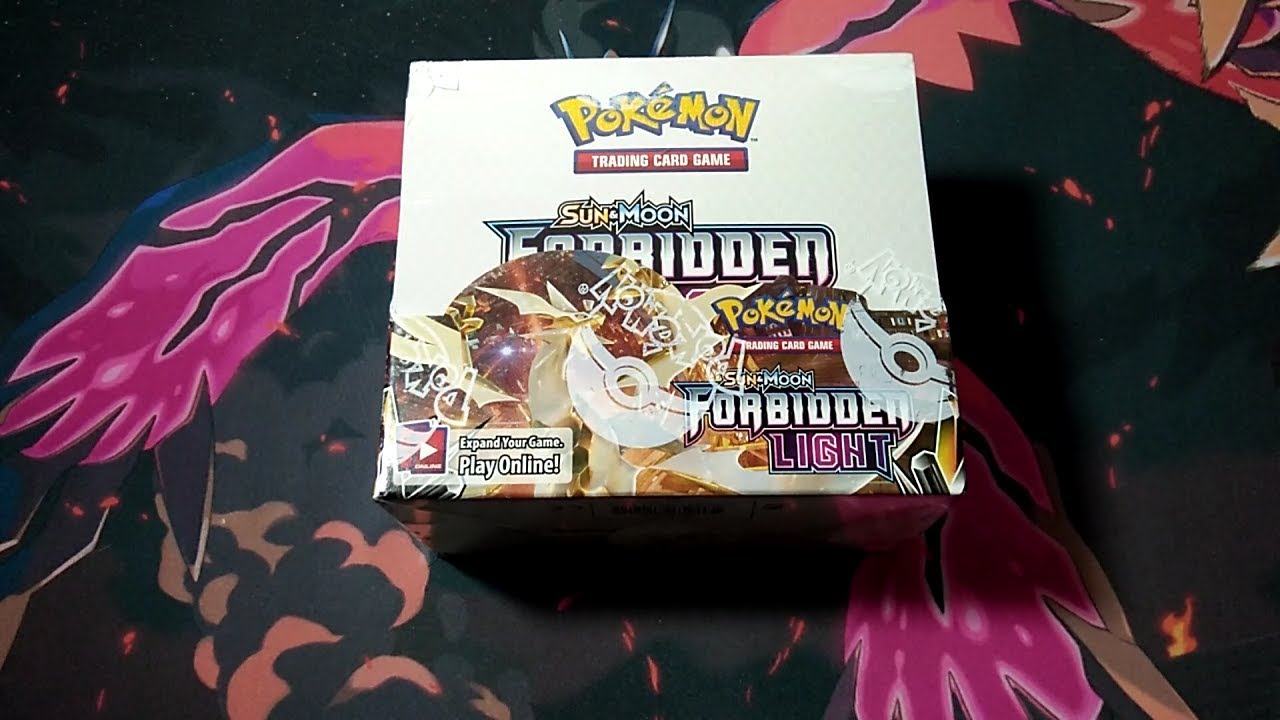 Pokemon Forbidden Light Booster Box Opening (Part 1) - YouTube