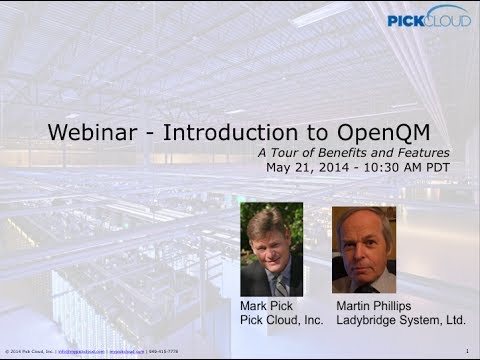 Introduction to OpenQM - A Tour of Benefits and Features Webinar ...