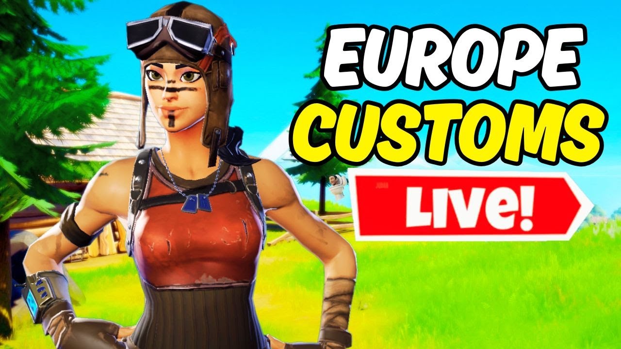 🔴LIVE | EUROPE CUSTOMS WITH VIEWERS | EU CUSTOM MATCHMAKING GAMES | (FORTNITE CHAPTER 6) - YouTube