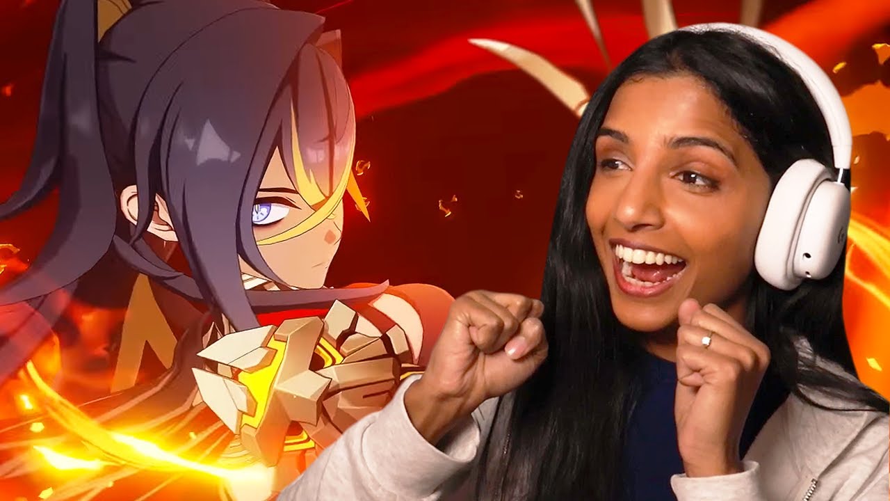 DEHYA CAN PUNCH ME | Genshin Impact 3.5 Dehya reaction - YouTube