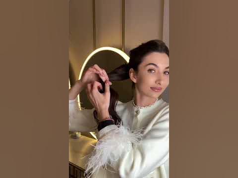 Ракушка из волос за 5 минут🤩Секреты объёма,локонов и причёсок в ...