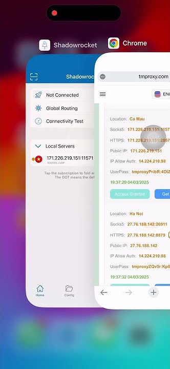 How to Use TMProxy with Shadowrocket - YouTube