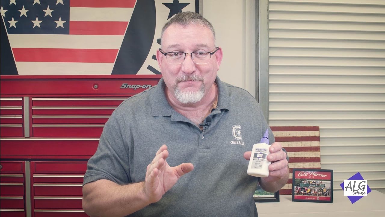 ALG Defense - Go-Juice 0000 Very Thin Grease (4K) - YouTube