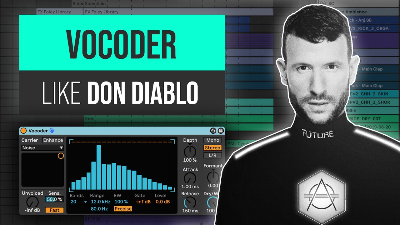 Classic Don Diablo Vocoder Sound | Ableton Tutorial - YouTube