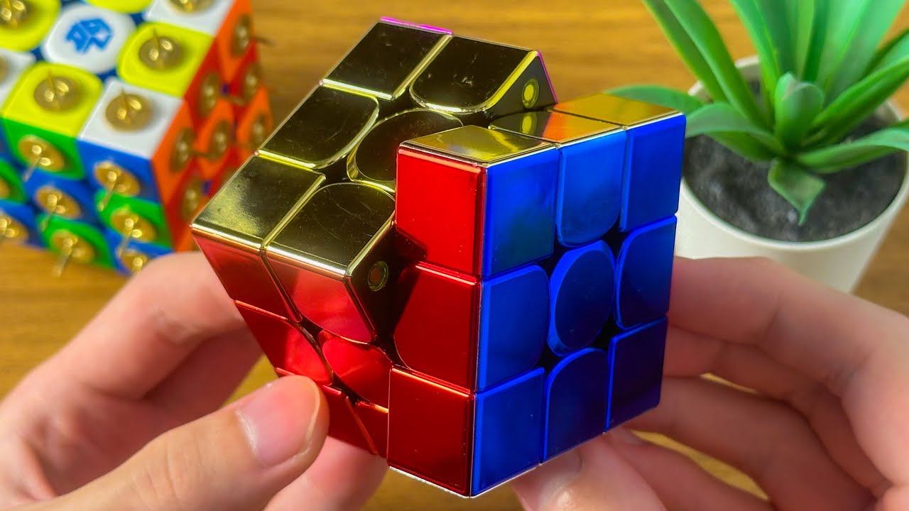 POV: You Get an ELECTROPLATED GAN Cube - YouTube