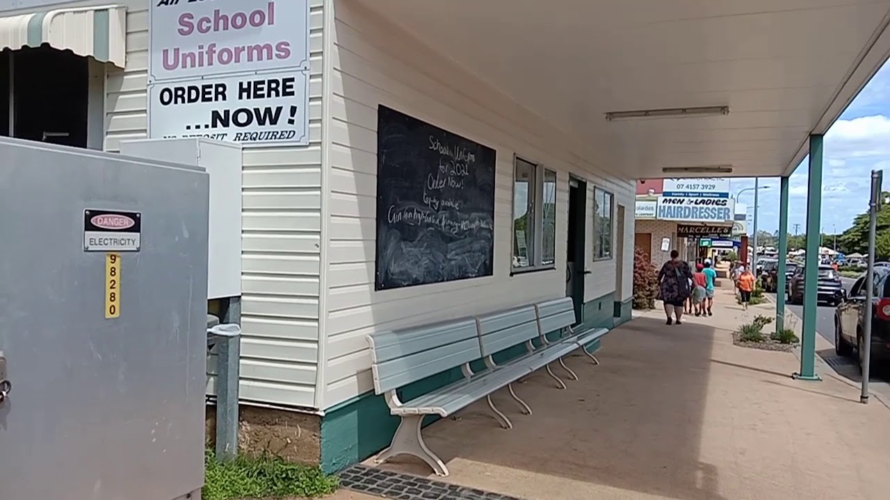 Quick walk in GinGin town/Queensland Tourist spot/ Filipino Australian ...