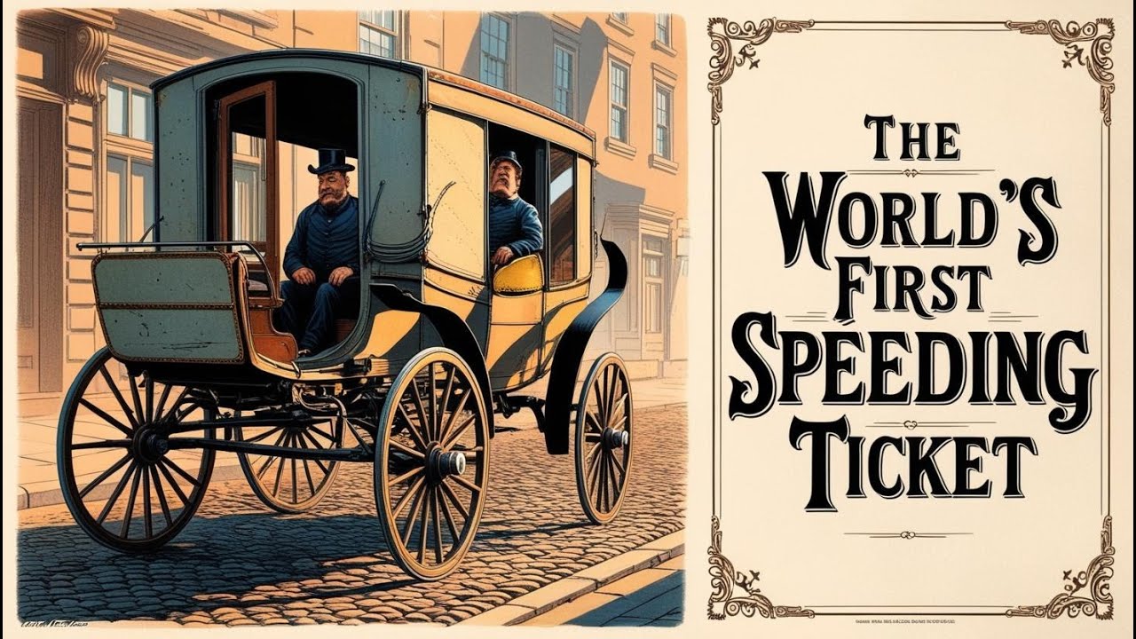 The World’s First Speeding Ticket 🚗💨 - YouTube