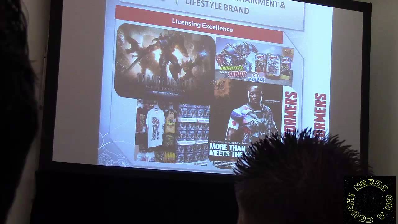 sdcc 2014 Hasbro Tansformer Panel - YouTube