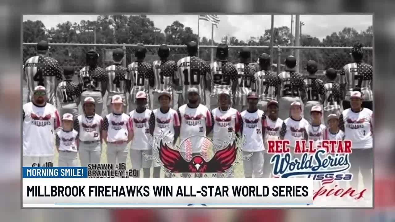 Morning Smile: Millbrook Firehawks win All-star World Series - YouTube