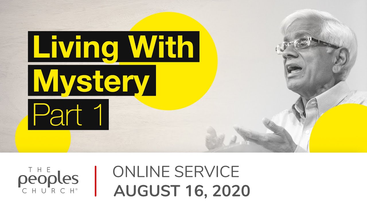 August 16, 2020 Online Service | Summer Guest Speaker | Sunder Krishnan ...