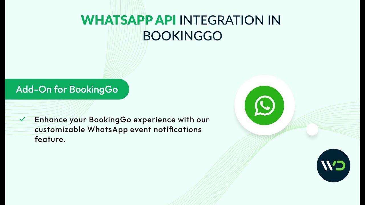 Easy WhatsApp API Setup | Get Booking Alerts on Phone | BookingGo Saas ...