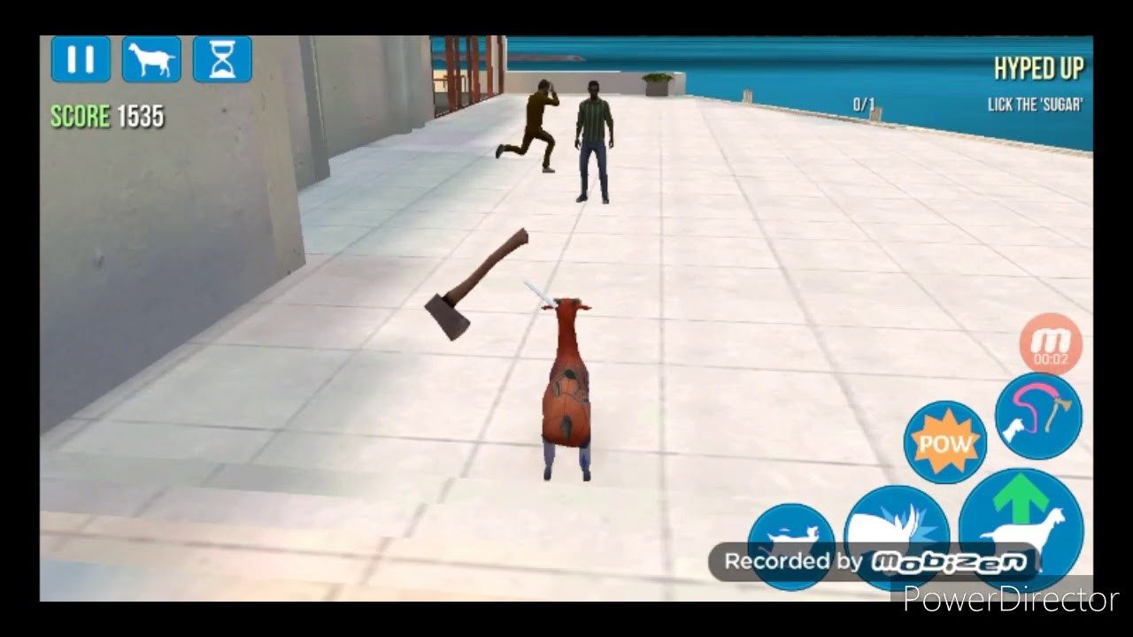 Goat Simulator Run!!!!!! - YouTube
