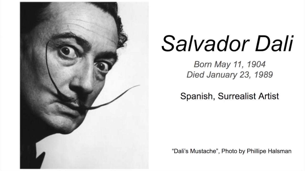 Salvador Dali Hand Painting - YouTube