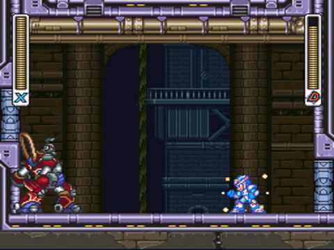 Mega Man X3 - Byte Boss Battle : No Damage, No Walls, No Miss, X-Buster ...