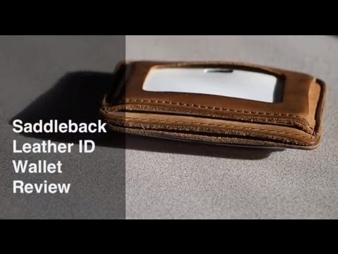 Saddleback Leather ID Wallet Review - YouTube