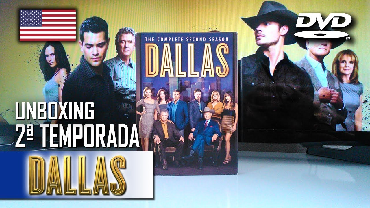 DVD Dallas - 2ª Temporada - Edição EUA (UNBOXING) - YouTube