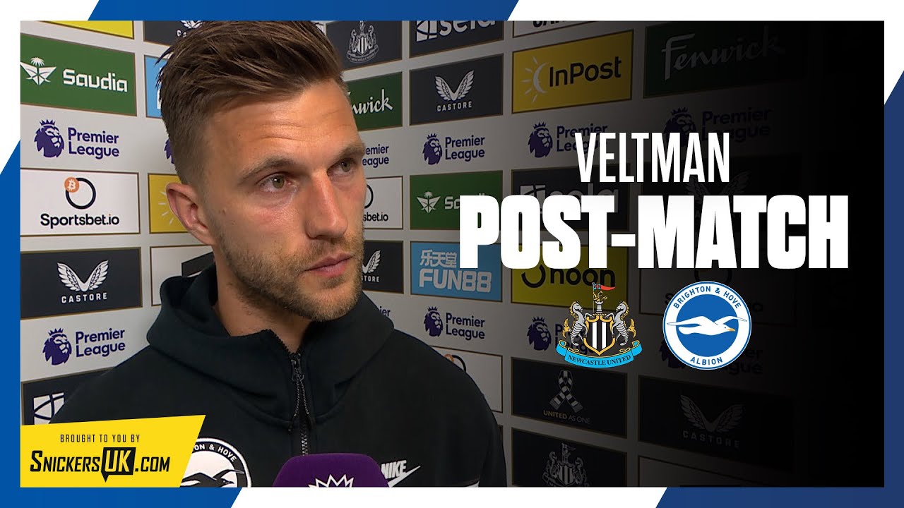 Veltman On Newcastle Goal: That's My One Per Season! - YouTube