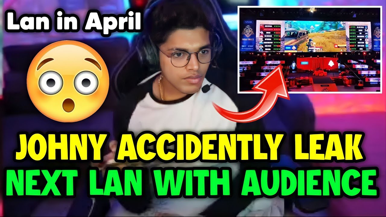 Jonathan accidently leak next lan event with audience 😳 Everyone ...