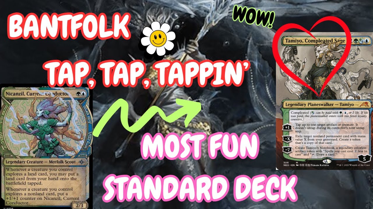 BANTFOLK Tap, Tap, Tappin'! - Bant Merfolk Tribal Standard Deck ...