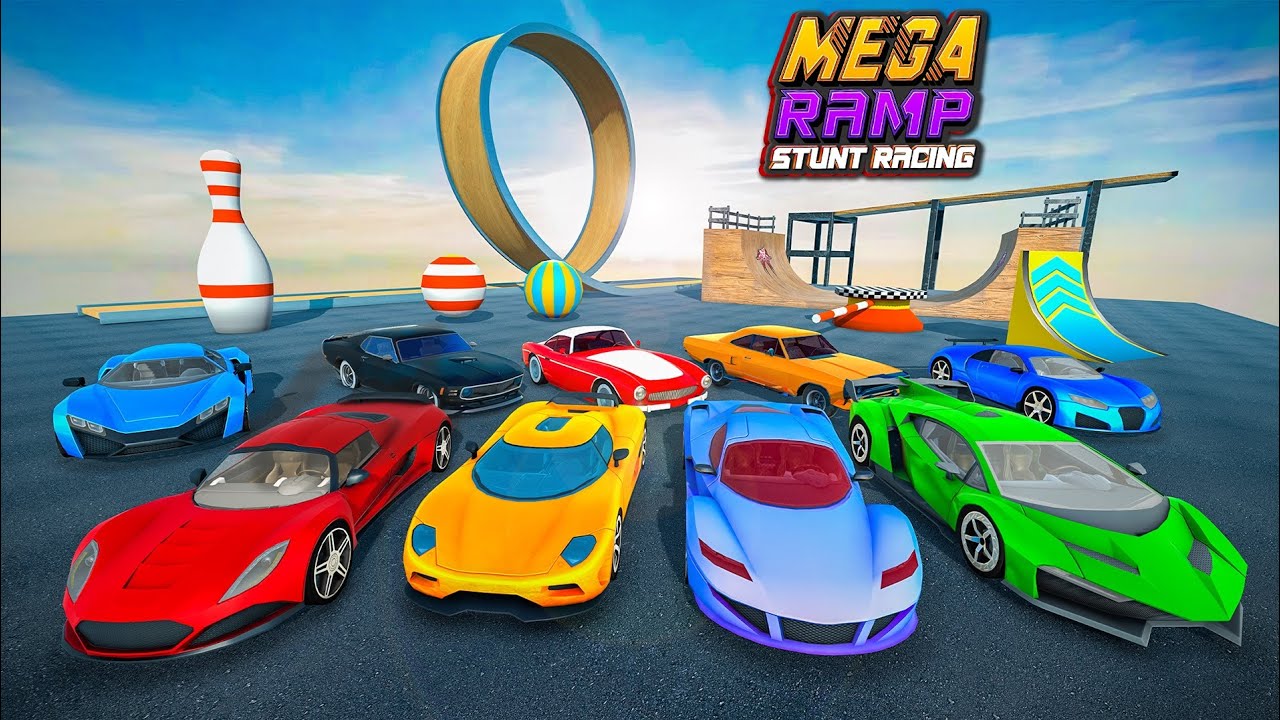 Mastering the Mega Ramp Car Stunt Game - YouTube