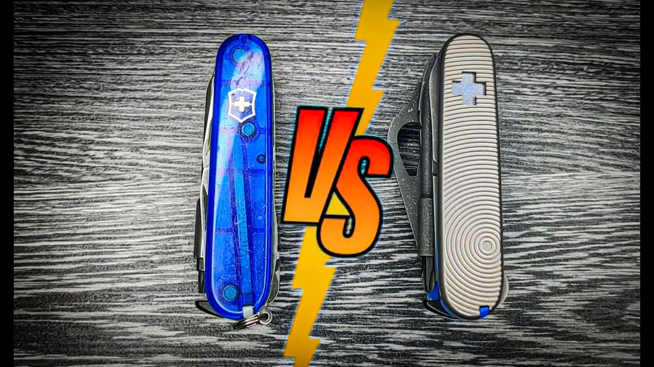Custom Spydernox Cybertool M vs. Original Victorinox Cybertool M - YouTube