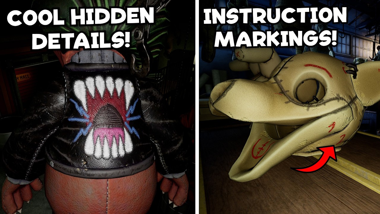 Analyzing All FNAF: Secret of the Mimic Mascot Models Up Close - YouTube