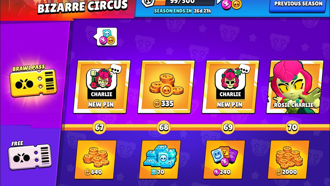 Buying the last Brawl Pass available with gems in brawl stars. 買最後一個可以用 ...