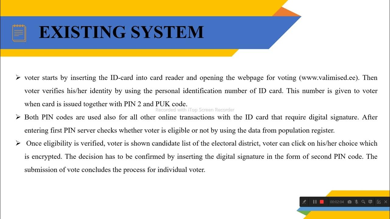 Online E Voting System Using Django Framework - YouTube