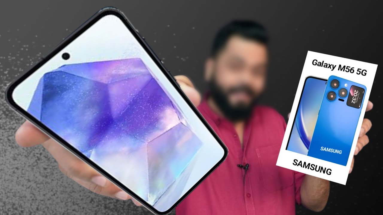 Samsung Galaxy M56 5G Unboxing, review & quick look - YouTube