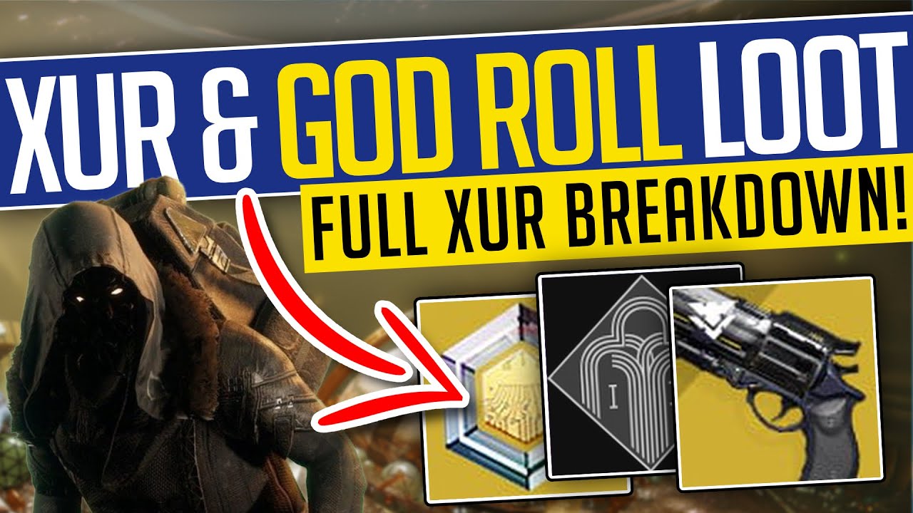 Destiny 2 | XUR LOOT & PLUNDER ARMOR! January 19th-22nd | Inventory ...