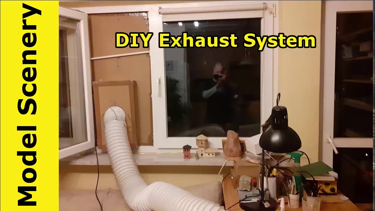 DIY Exhaust Fan System That Can Be Used To Make An Inexpensive Spray ...