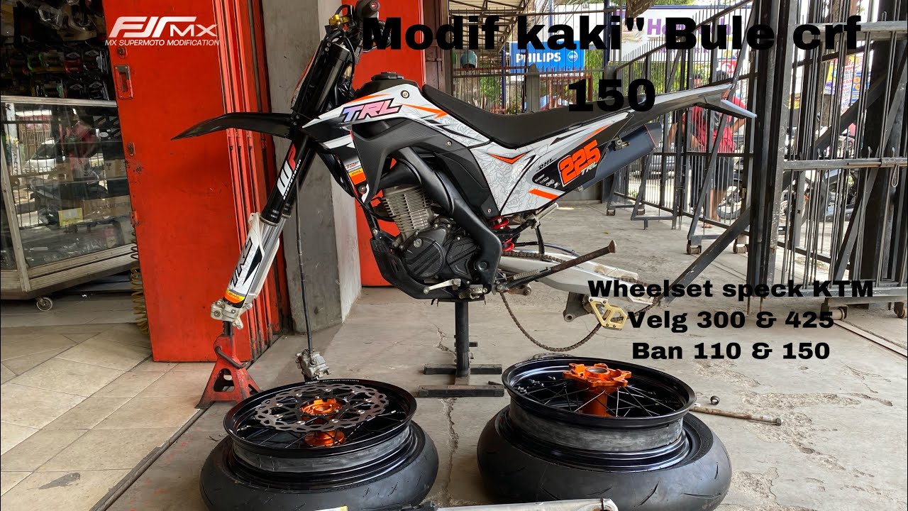 Crf 150 MODIF 20 Juta Full Speck Build Up - YouTube