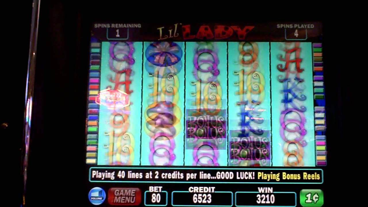 Lil' Lady Slot Machine Bonus - YouTube