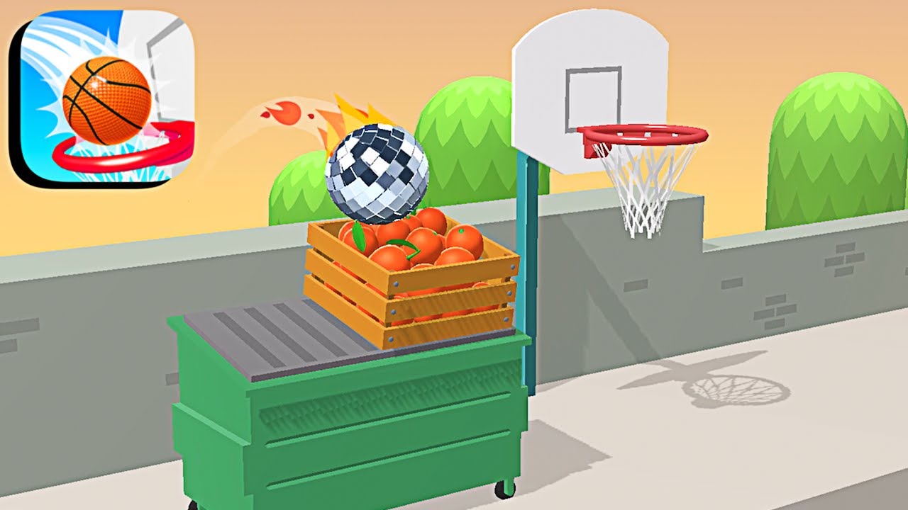 Bounce Dunk - All Levels Gameplay Android,ios (Part 14) - YouTube