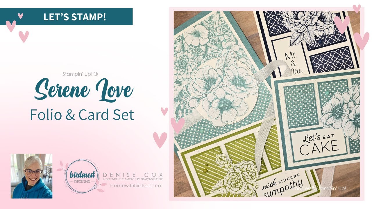 Crafting with Serene Love DSP & Heartfelt Hexagons! - YouTube