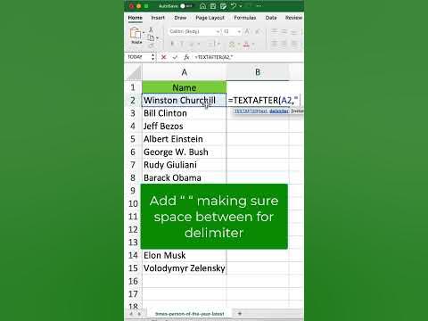 Excel Hacks: Surname Retrieval Simplified #excelshorts #exceltip #exceltutorial - YouTube