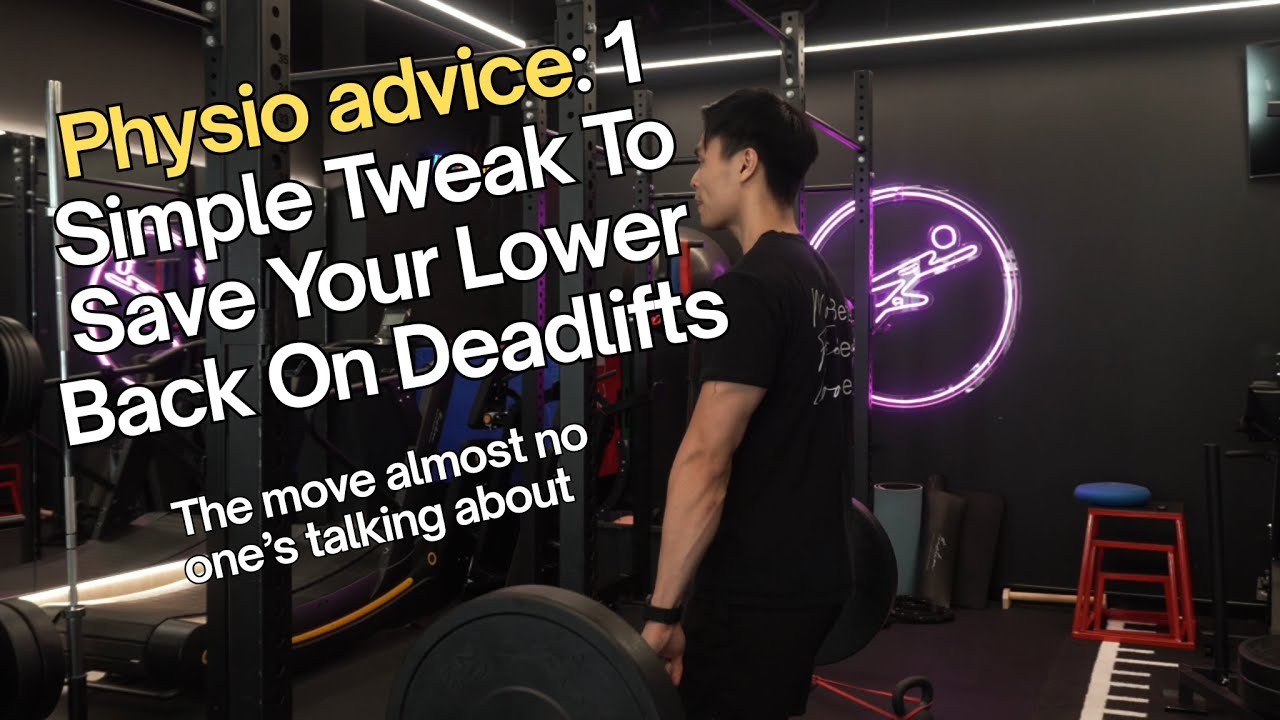 Physio: One simple tweak to save your lower back during deadlifts ...