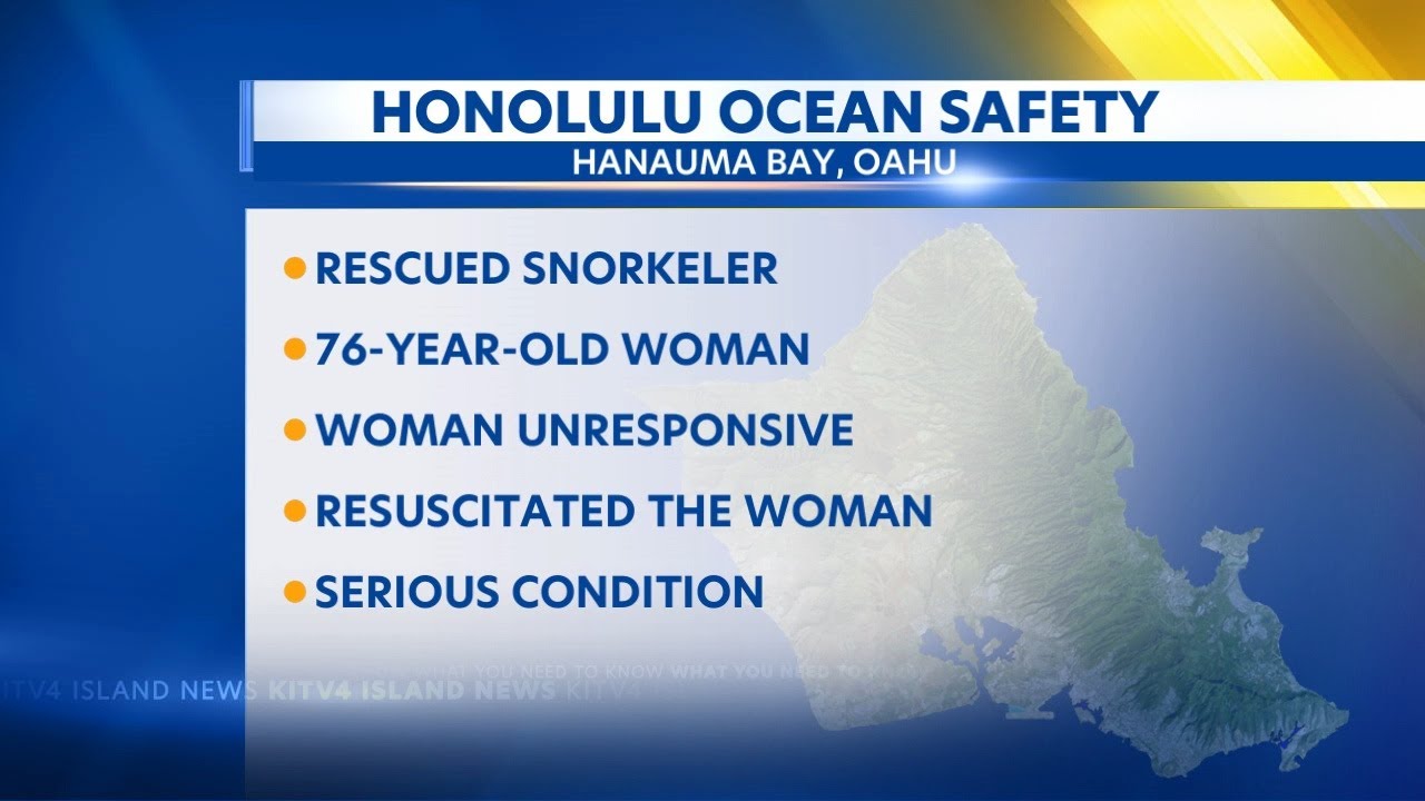 Honolulu Ocean Safety rescues 76-year-old snorkeler at Hanauma Bay ...
