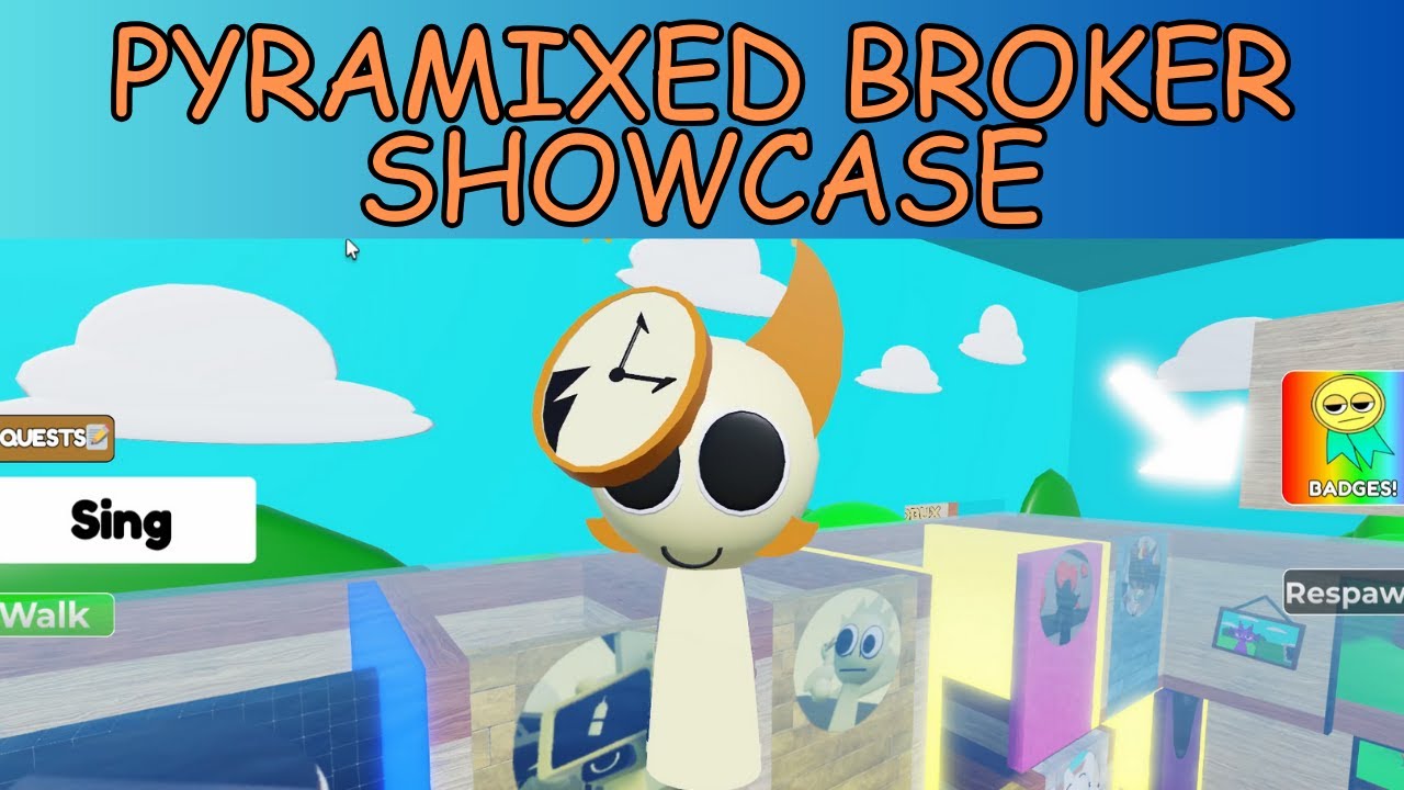 Pyramixed Broker Showcase | 3D Sprunki RP and Animations [Roblox] - YouTube