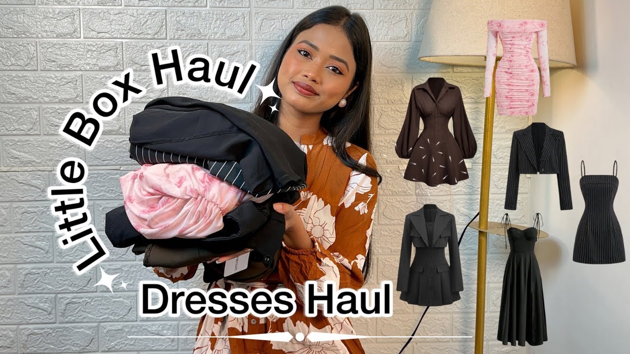 Little Box India Haul😍Dresses haul🥰Best little box dresses haul ️Little ...