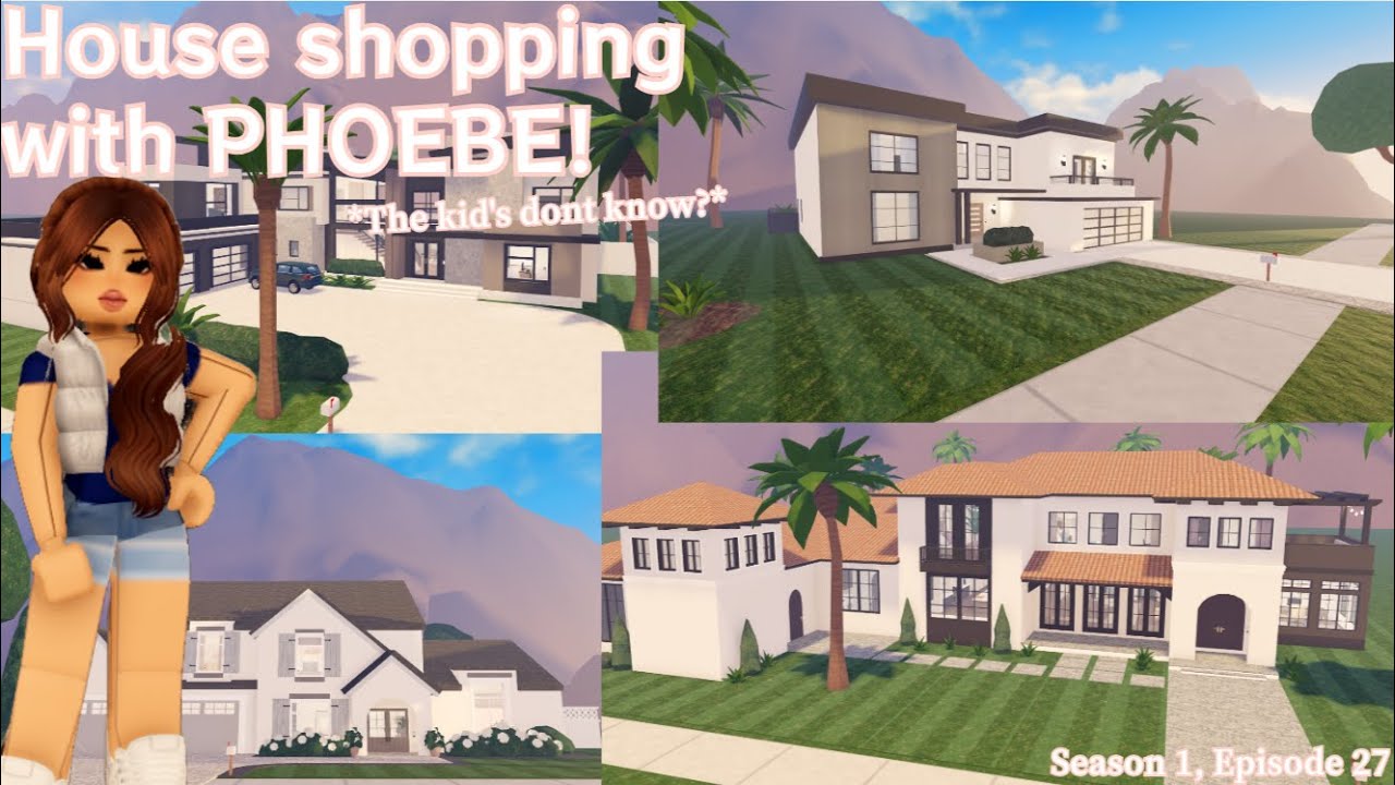 HOUSE SHOPPING WITH PHOEBE! SECRET FROM THE KIDS! - YouTube