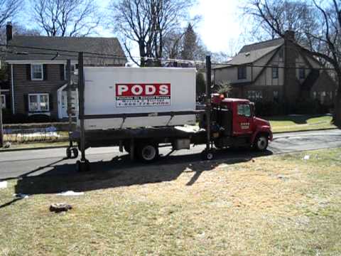 MyRye.com House - PODS drop off 1 of 3 on 03-06-2010 - YouTube