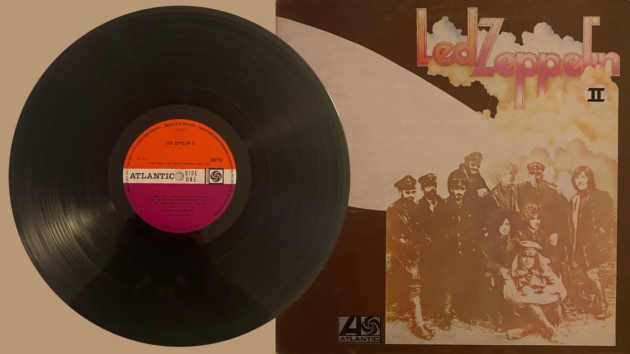 Led Zeppelin II 1969 UK 1st Press - Full Album Side 1 #ledzeppelin # ...