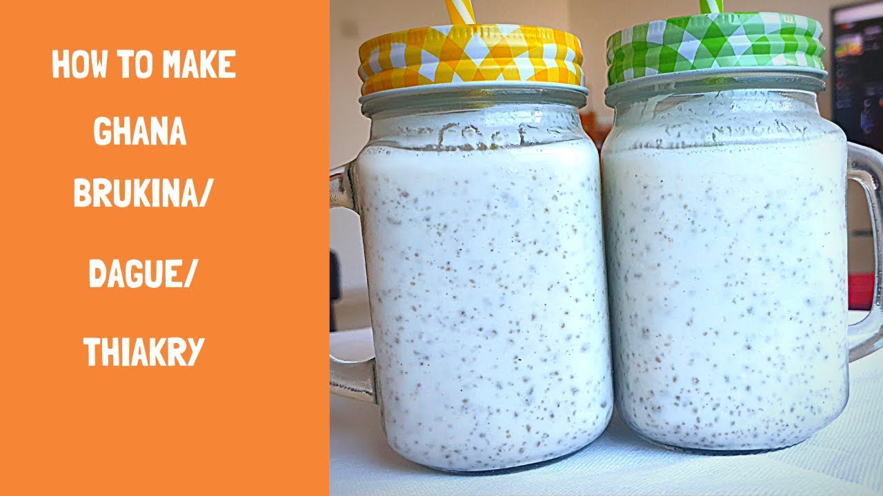 HOW TO MAKE BRUKINA/DEGUE/THIAKRY FROM SCRATCH - YouTube