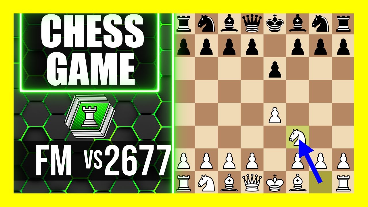 French Defense: Knight Variation, Amazing Chess Game, Watch and Learn ...