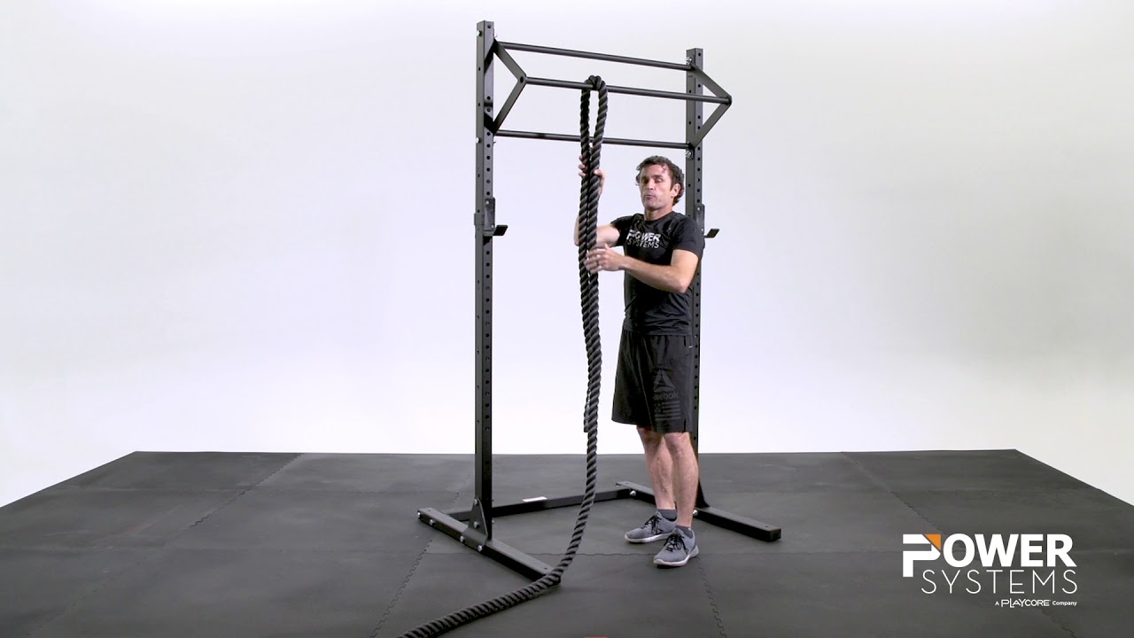 OCR Grip Strength Training Exercise - Pull-Up with Training Rope - YouTube