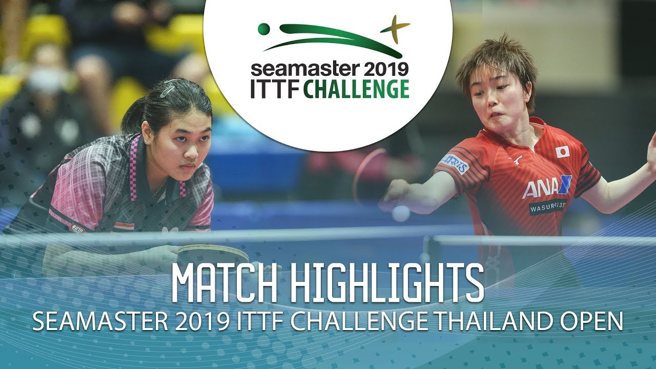 Phomma Thapanee vs Shibata Saki | 2019 ITTF Challenge Thailand Open ...