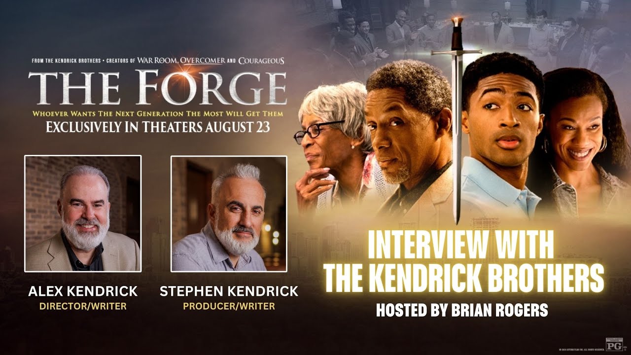 Interview with Alex and Stephen Kendrick About Their New Film "The Forge" - YouTube