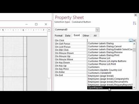 Microsoft Access A to Z: Macros 101 - YouTube